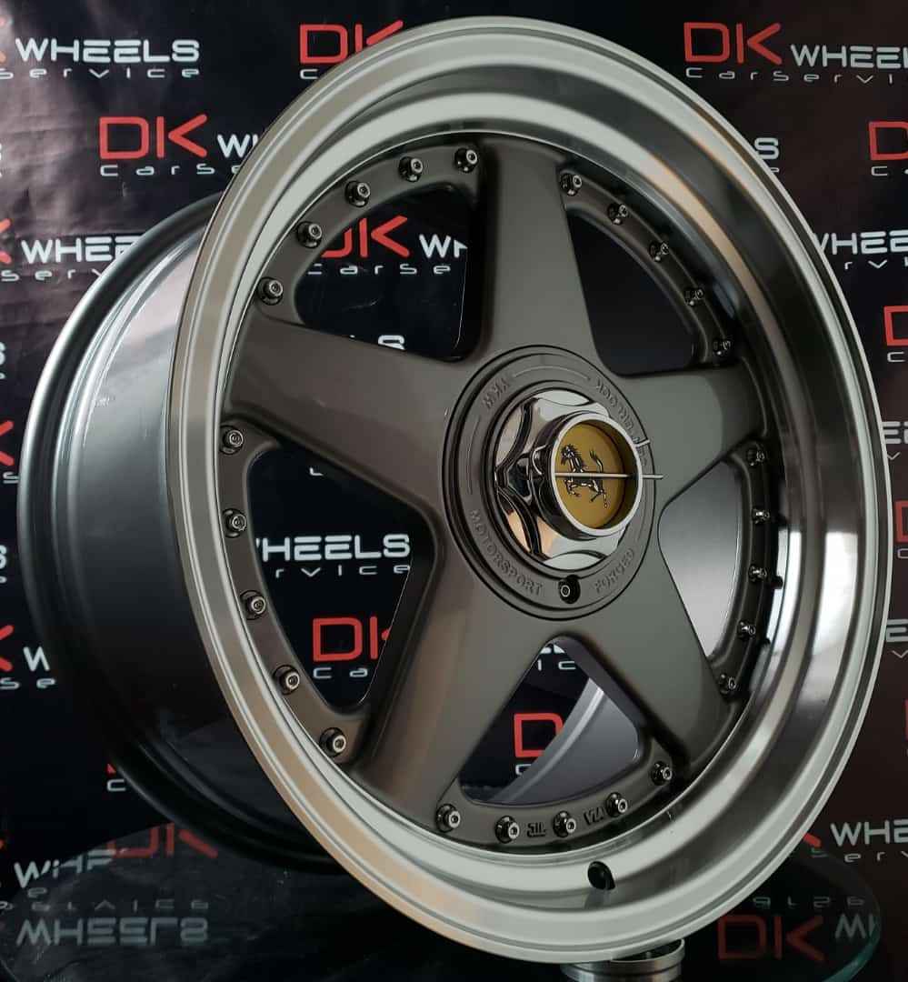 JOGO DE RODAS YKW ARO 17X8,5 FURAÇÃO 4X100 E 5X100 ET25 IMPORTADAS - DK ...